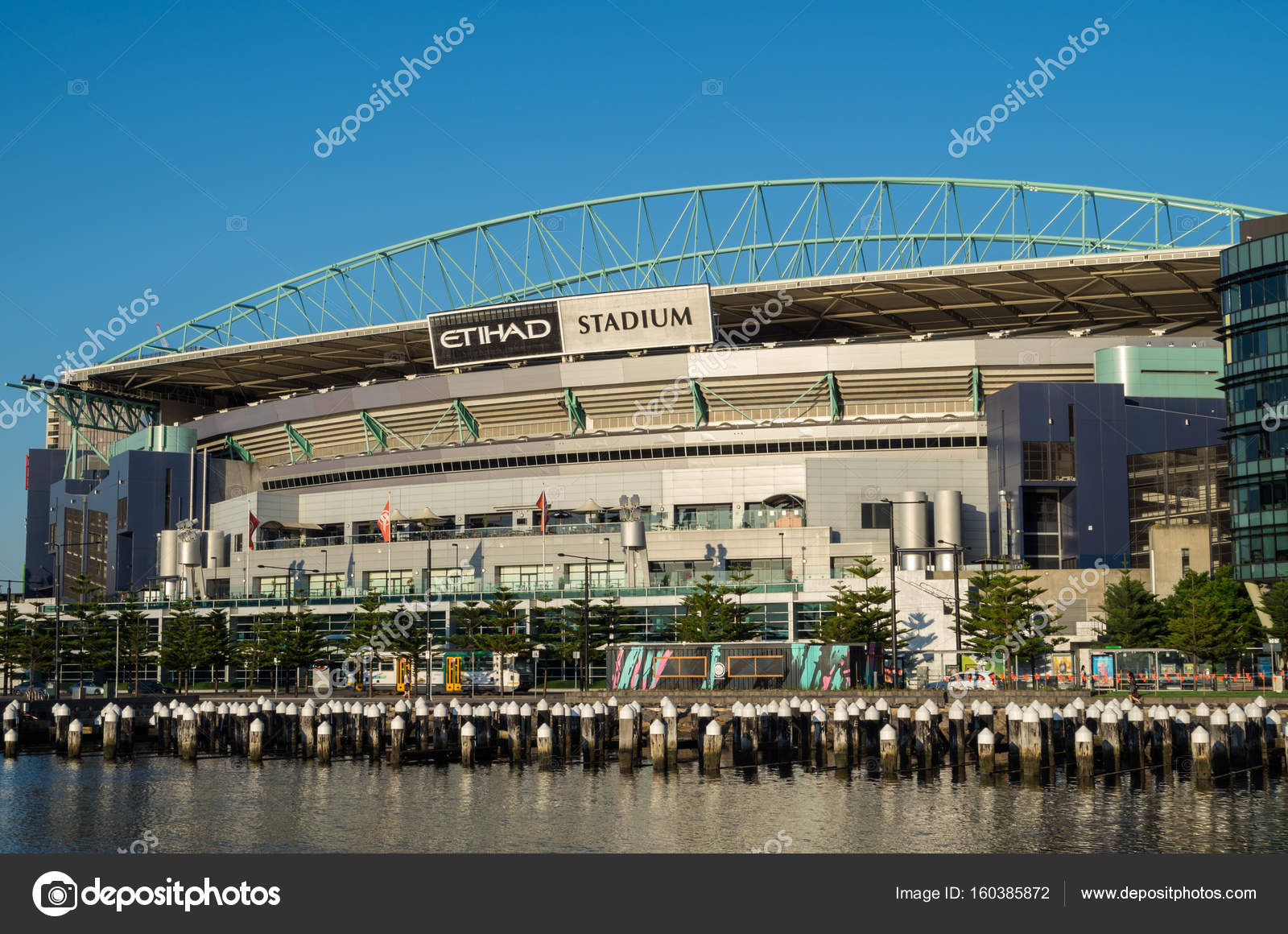 Etihad Stadium in Melbourne Docklands – Stock Editorial Photo ...