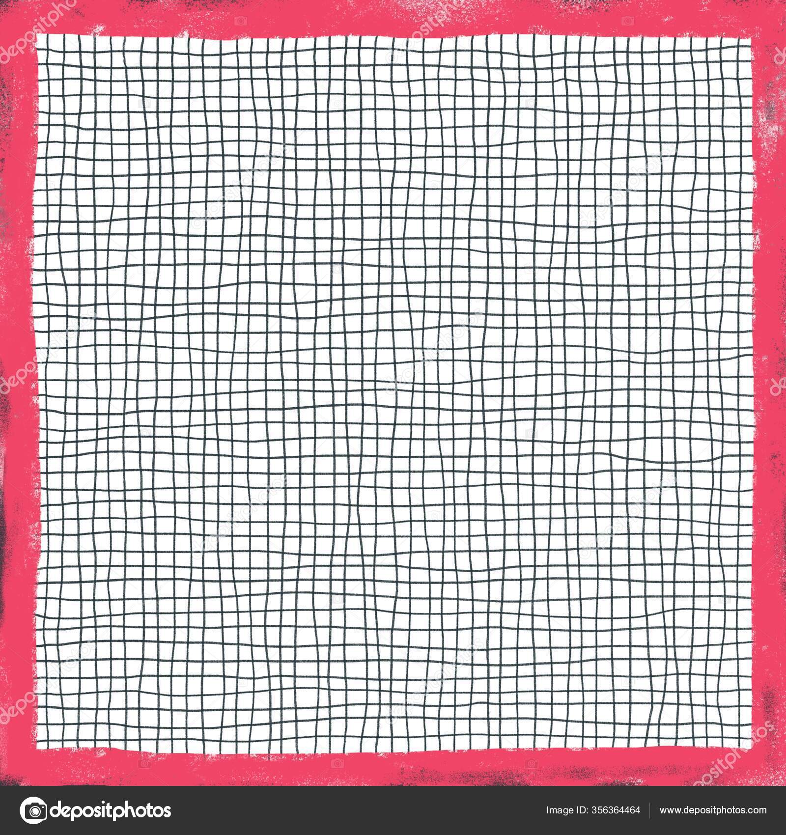 Hand Drawn Grid Pattern White Background Stock Photo by ©murmurbear ...