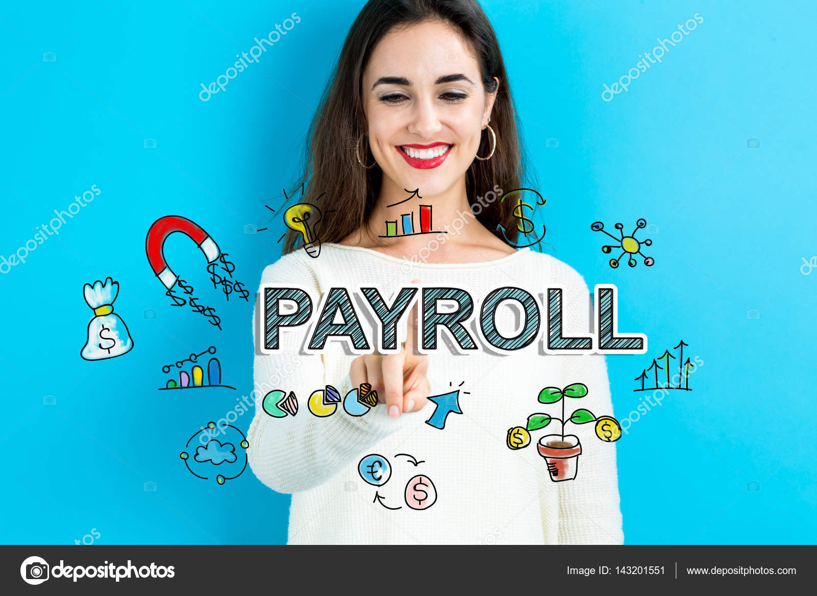 Paroll text with woman Stock Photo by ©Melpomene 143201551