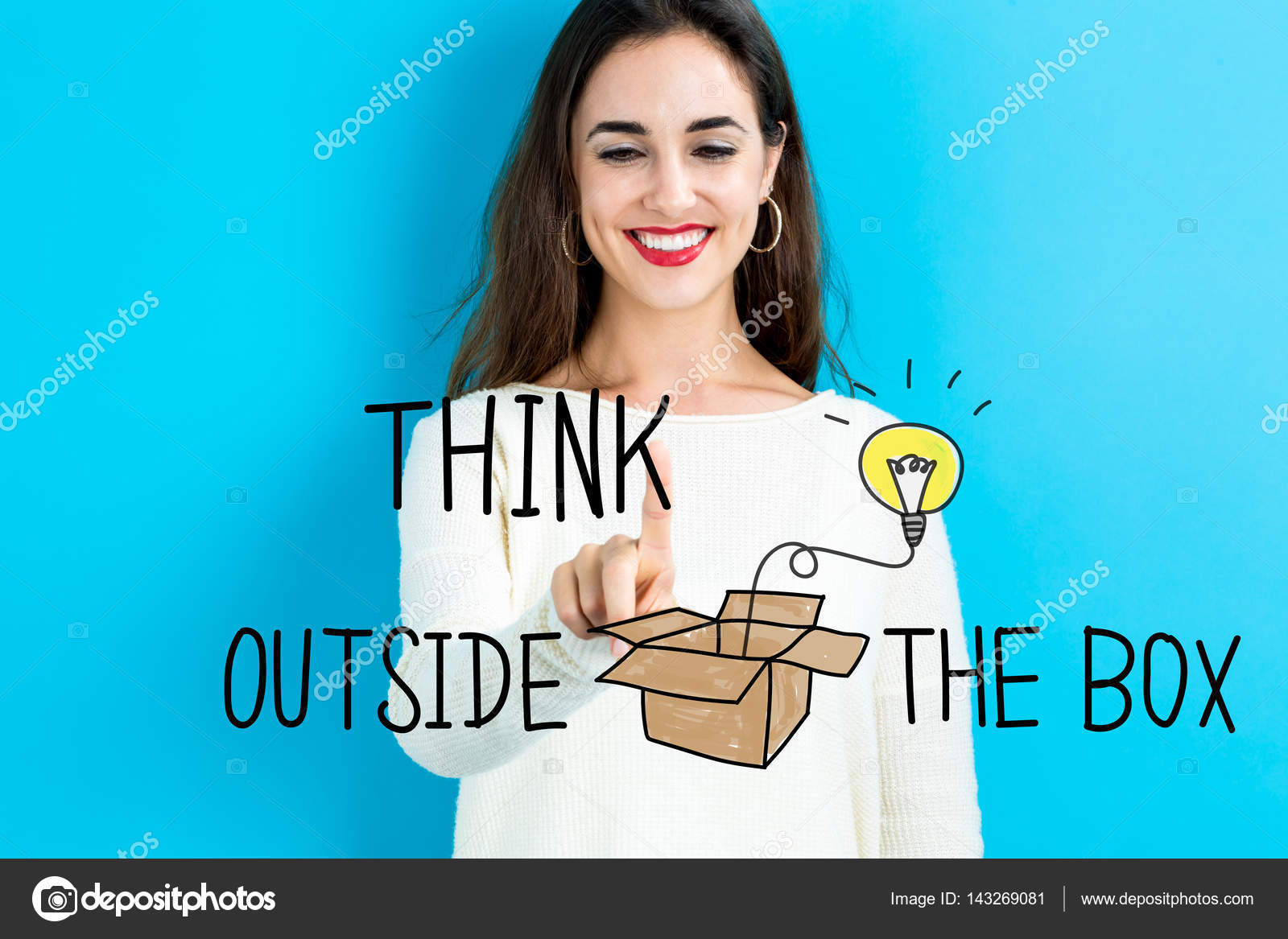 Think Outside Box text — Stock Photo © Melpomene #143269081 Think Outside Box text — Stock Photo © Melpomene #143269081