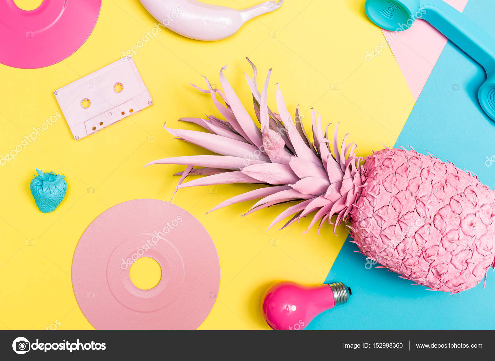 Vibrant colored objects — Stock Photo © Melpomene #152998360