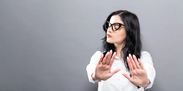 Stop pose Stock Photos, Royalty Free Stop pose Images | Depositphotos