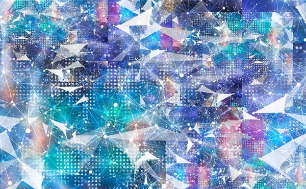 Abstract technology collage background - Stock Image - Everypixel