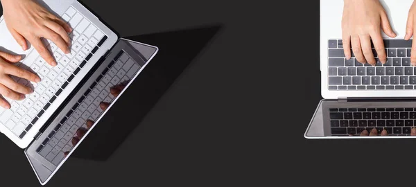 Hand holding laptop Stock Photos, Royalty Free Hand holding laptop ...