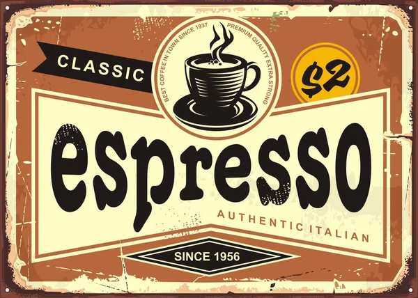 Vintage coffee posters and metal signs ⬇ Vector Image by © lukeruk ...