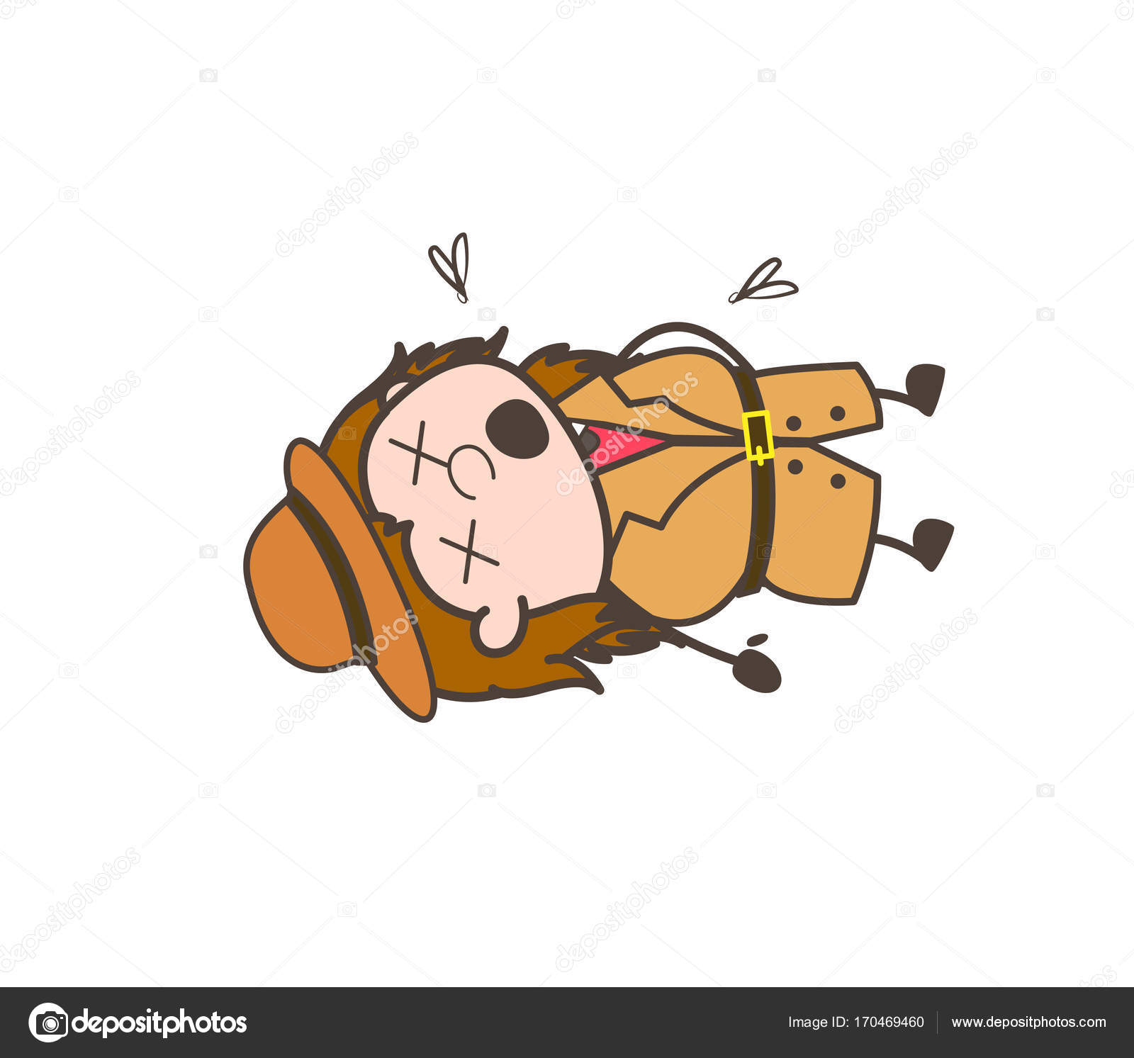 Clipart Dead Body