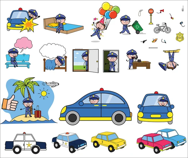 Scared policeman, Royalty-free Scared policeman Vector Images ...