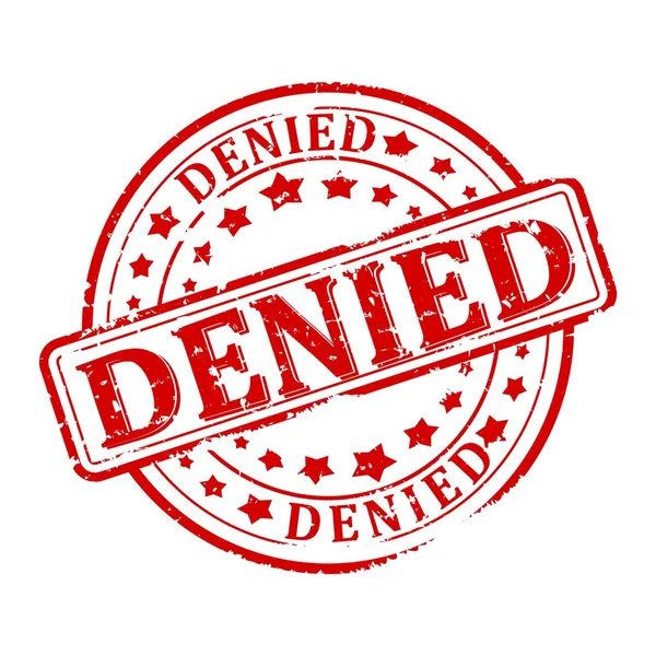 Kerusakan pada stempel merah - batal — Foto Stok © petr73 #72864423