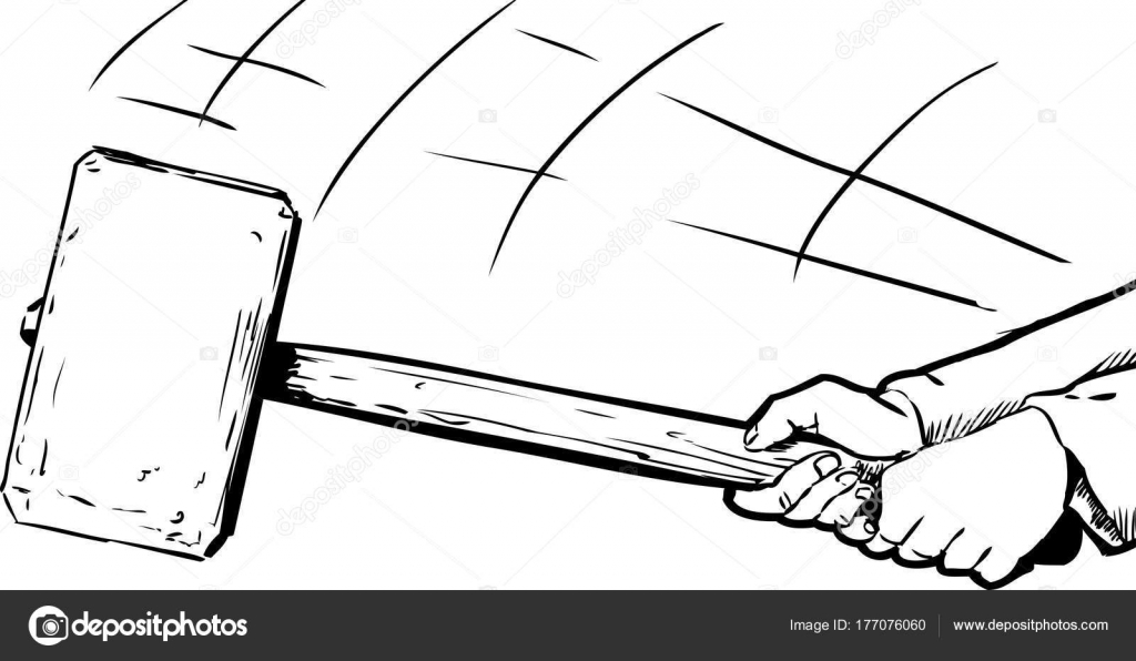 Sledge Hammer Drawing