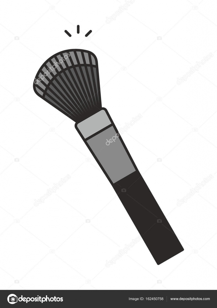Makeup Brush Illustration