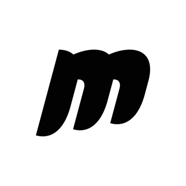 M letter logo script typeface. ⬇ Vector Image by © kaer_dstock | Vector ...