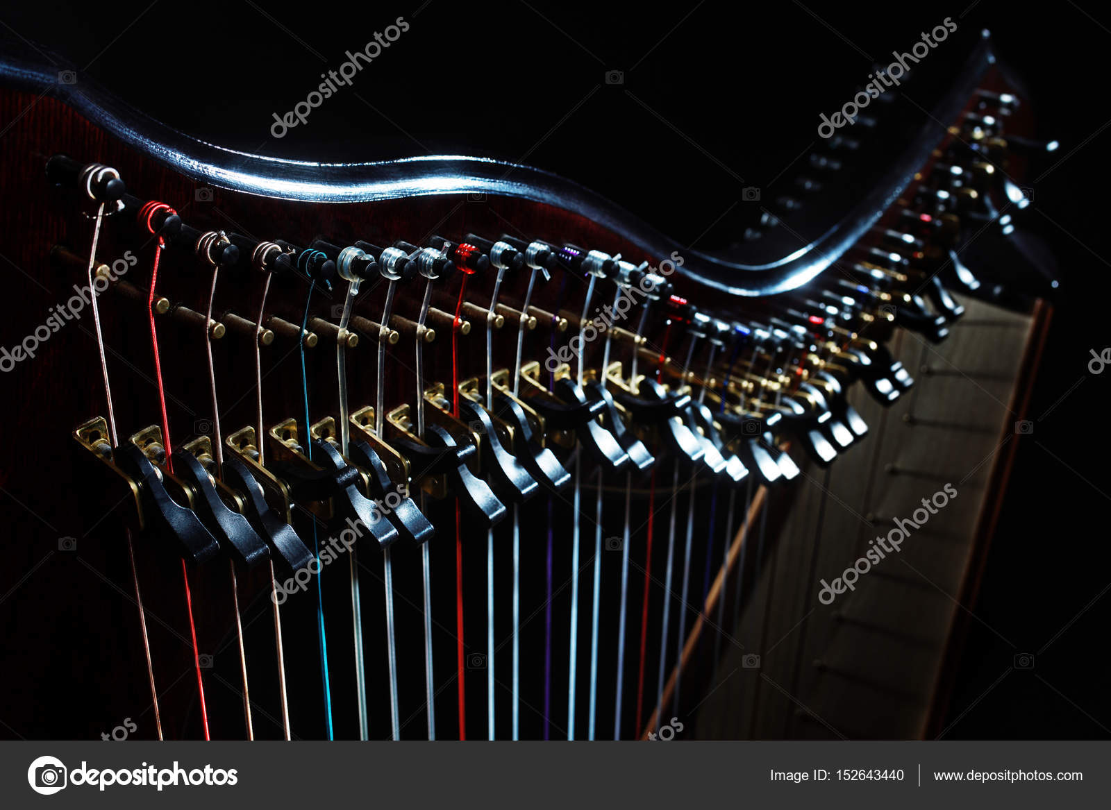Harp Instrument Wallpaper