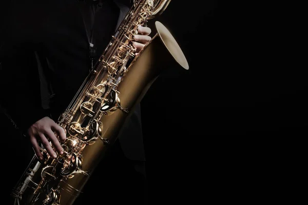 Saxophone player jazz music. Sax player - Stock Image - Everypixel