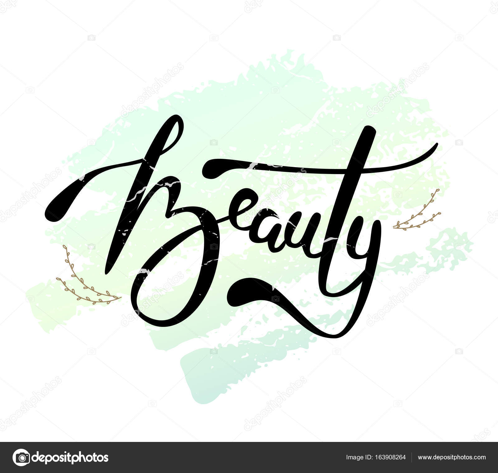 Vector illustration of beauty text for shop logotype. Stock Vector by ...
