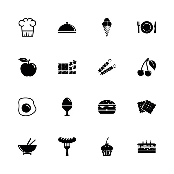 Food - Flat Vector Icons - Stock Image - Everypixel