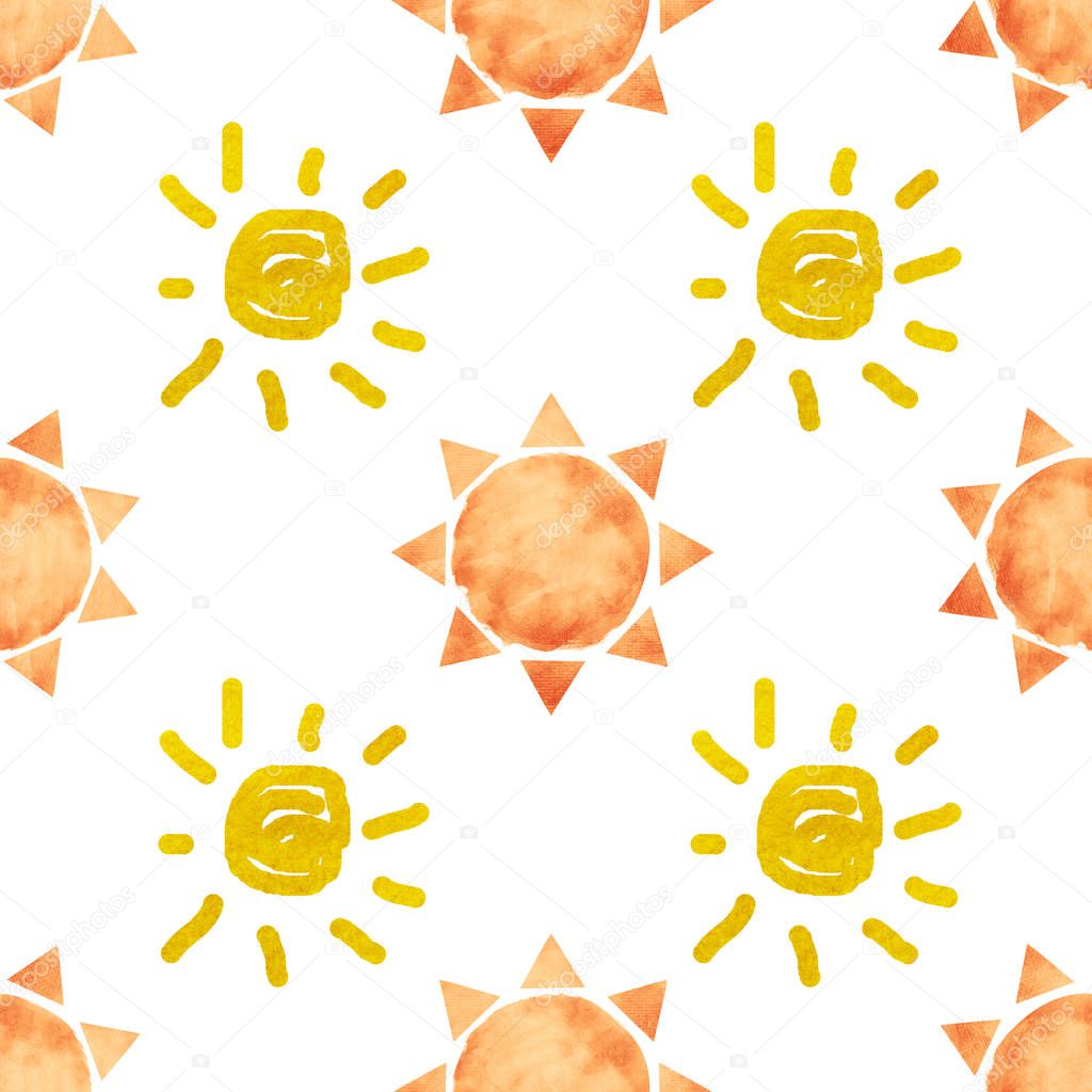 Seamless Pattern Sun — Stock Photo © sun_tiger #323651058