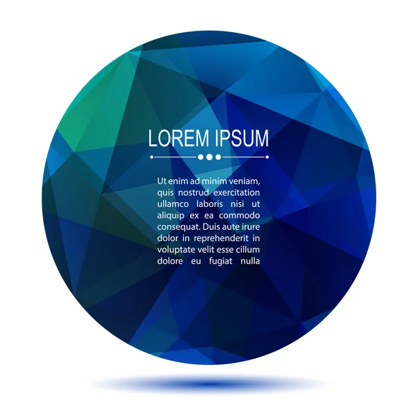 Blue round frame Vector Art Stock Images | Depositphotos