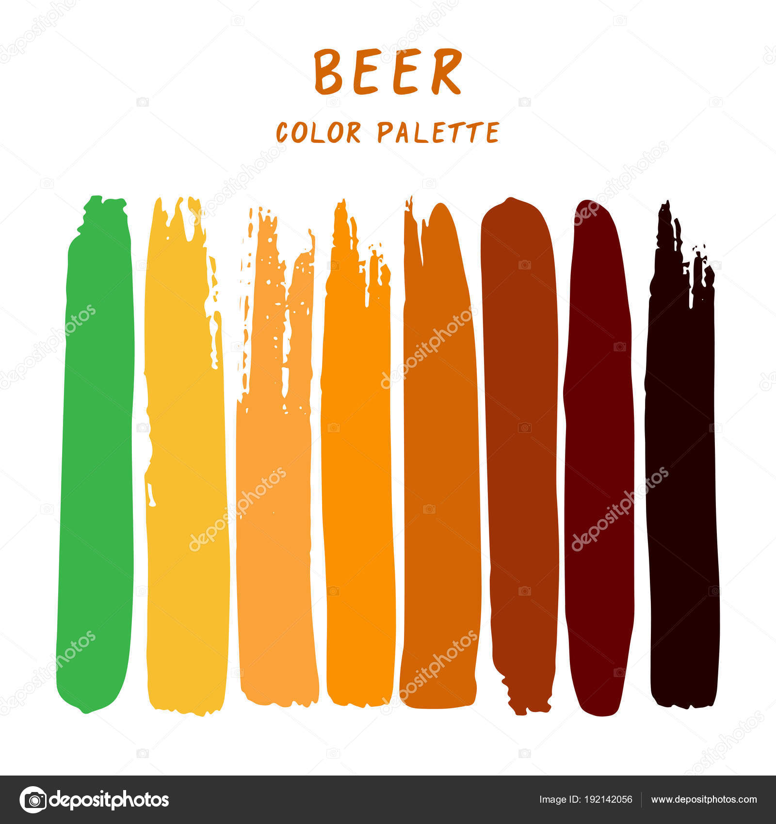 Color palette-13 — Stock Vector © tokhiti #192142056