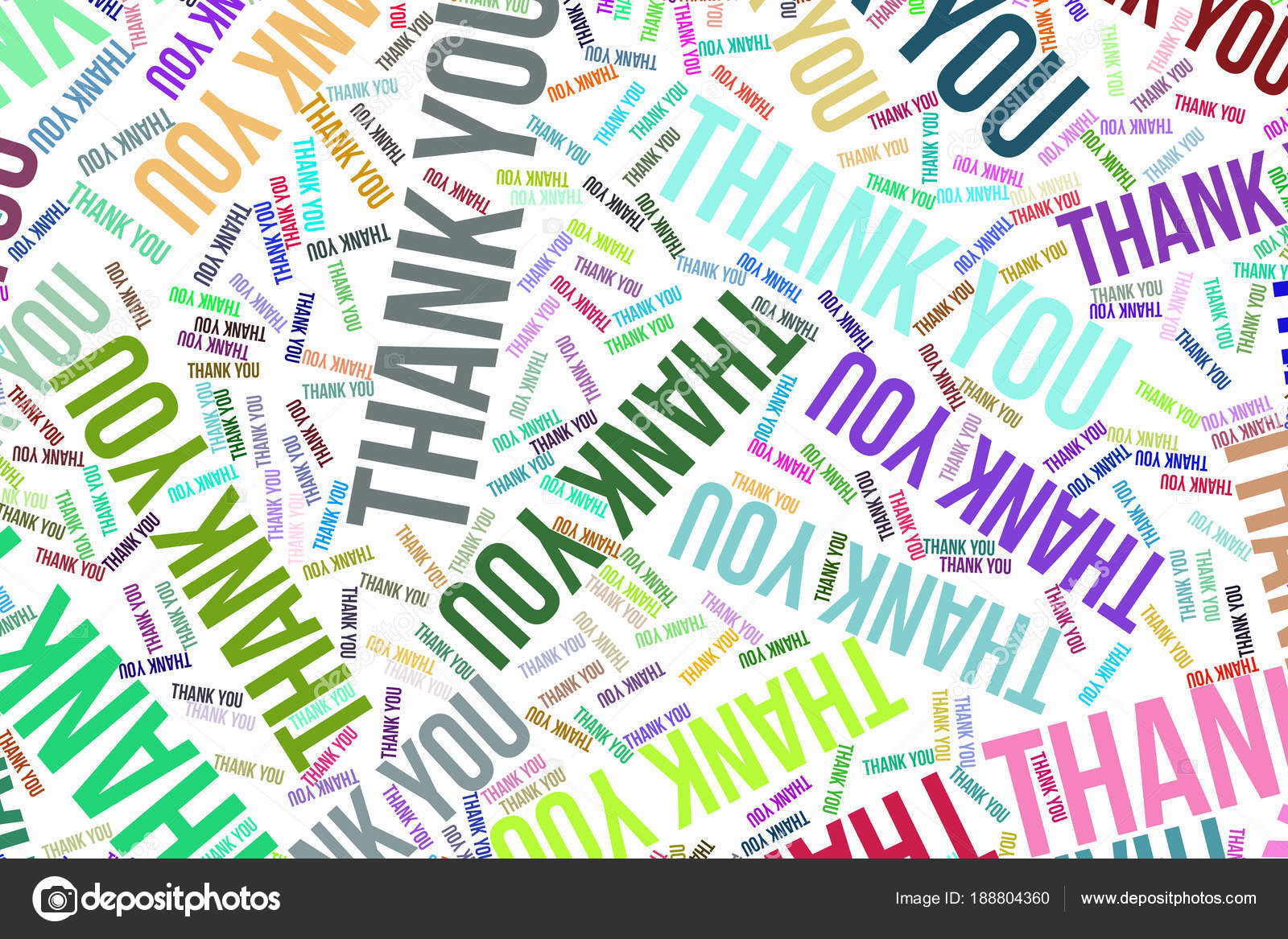 Thank You, texture or background for motivation or encouragement ...