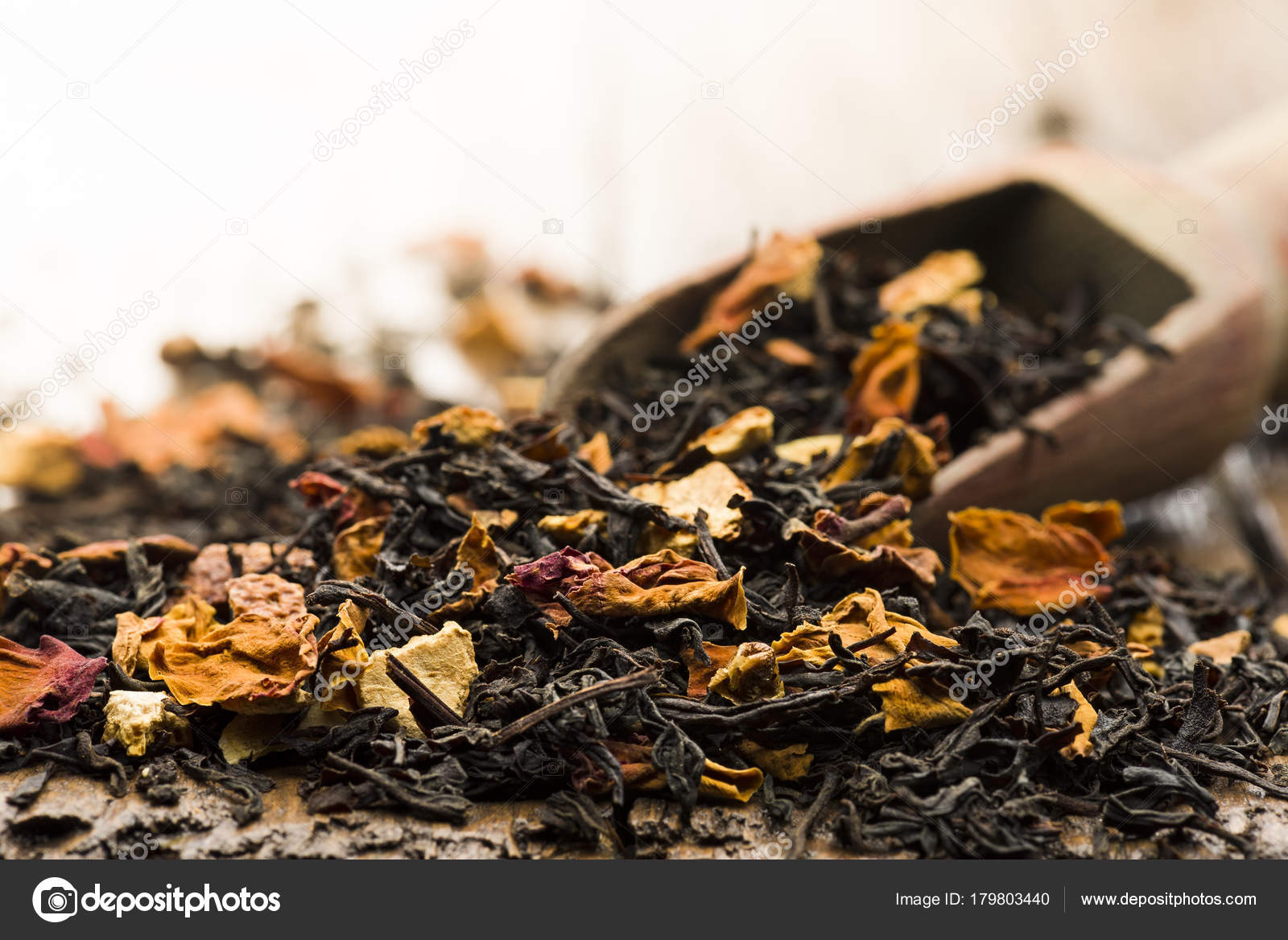 Mixture for black tea infusion ⬇ Stock Photo, Image by © limpido #179803440