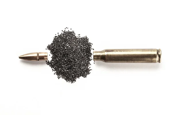 Gunpowder and Bullet Stock Photo by ©orcearo 165100078