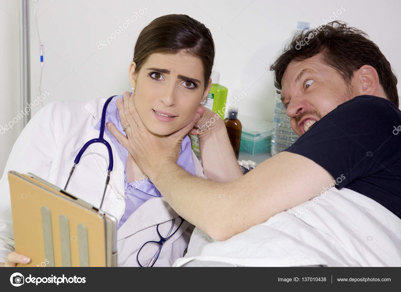 Angry Patient Doctor