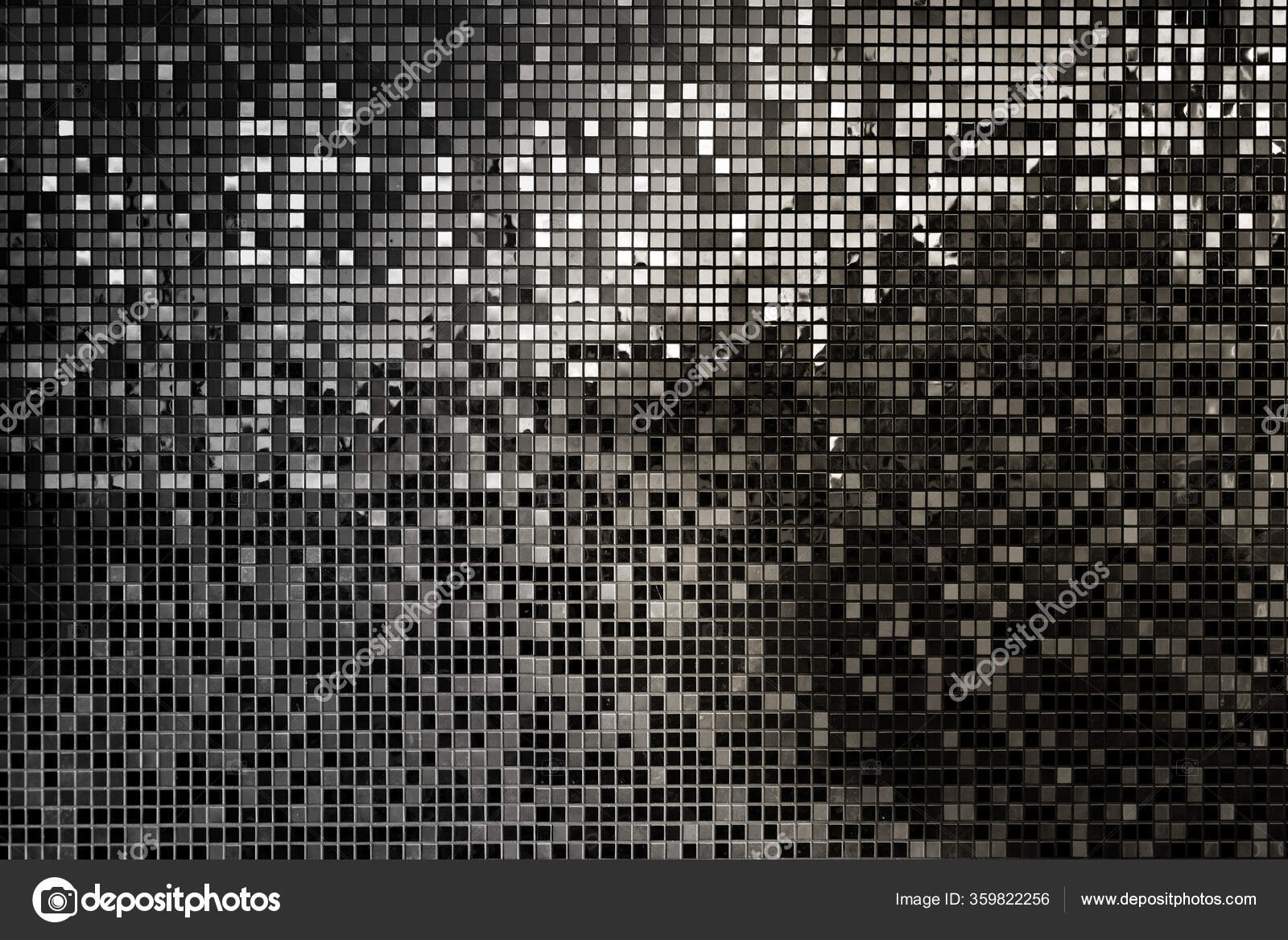 Black Square Mosaic Tiles Texture Background Stock Photo by ©karidesign ...