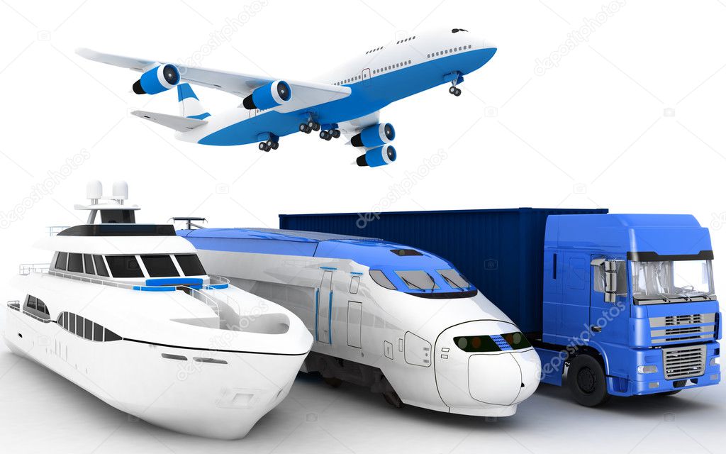 3d Transport illustration Stock Photo by ©3DDock 125674106