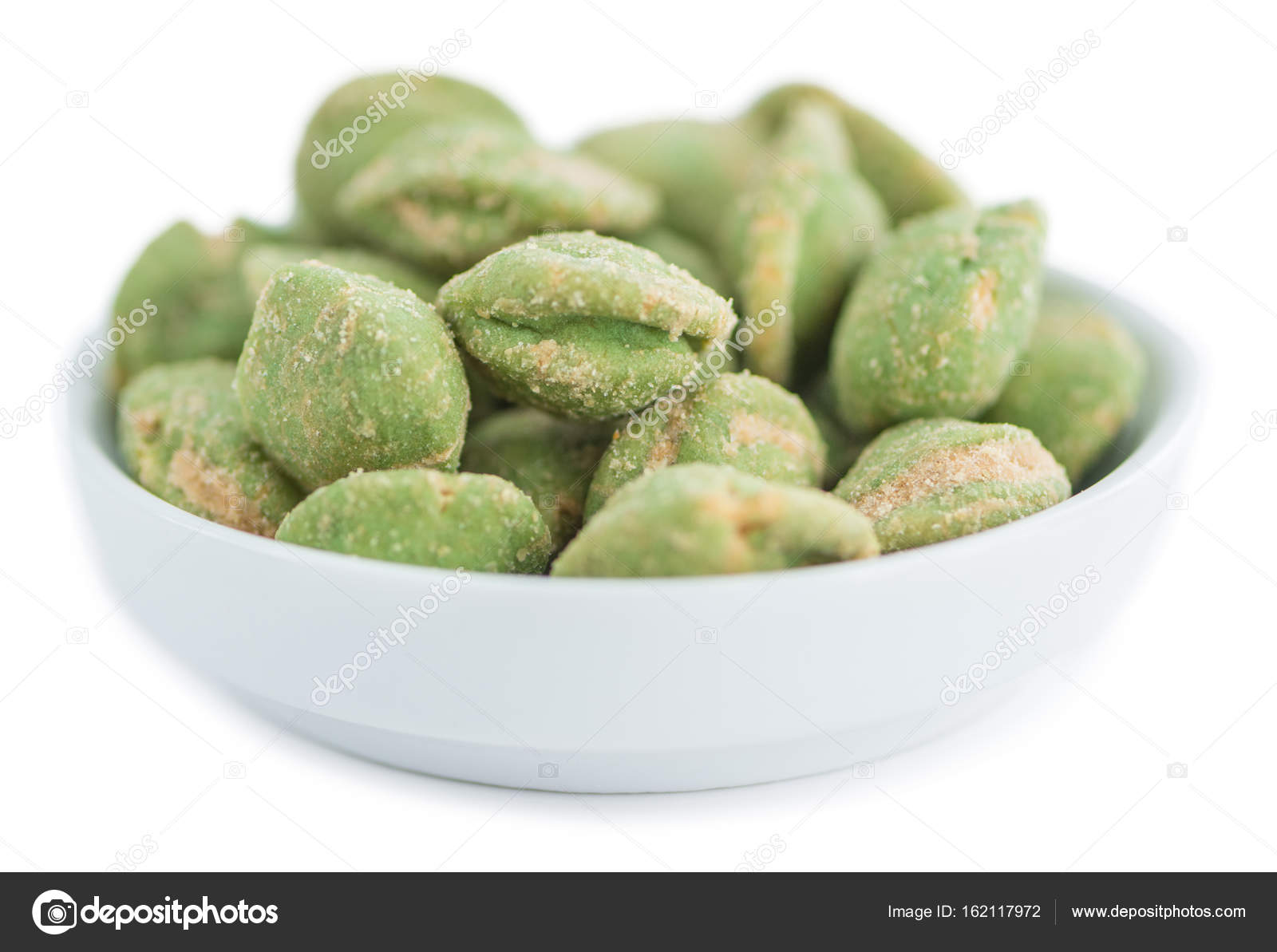 Peanuts with wasabi flavor — Stock Photo © HandmadePicture #162117972