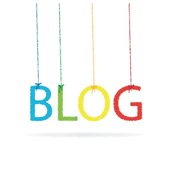 4 sheet of paper with text vector illustration blog Stock Vector Image ...