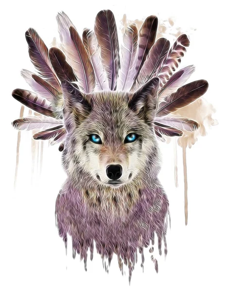 Wolf mask Stock Photos, Royalty Free Wolf mask Images | Depositphotos