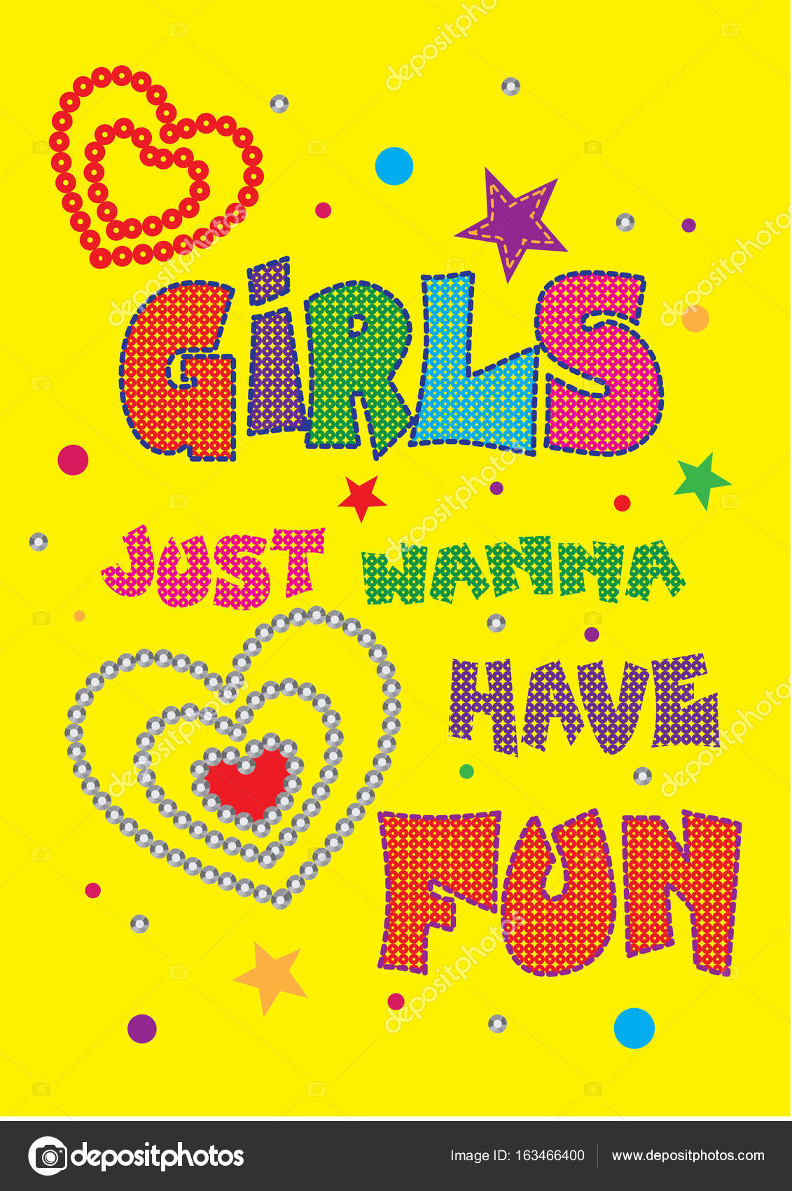 Girls Just Wanna Have Fun Poster