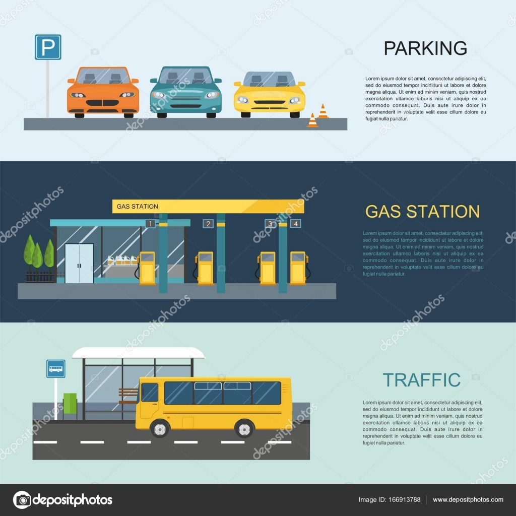 Transportation infographics. Vector flat illustration. Stock Vector ...