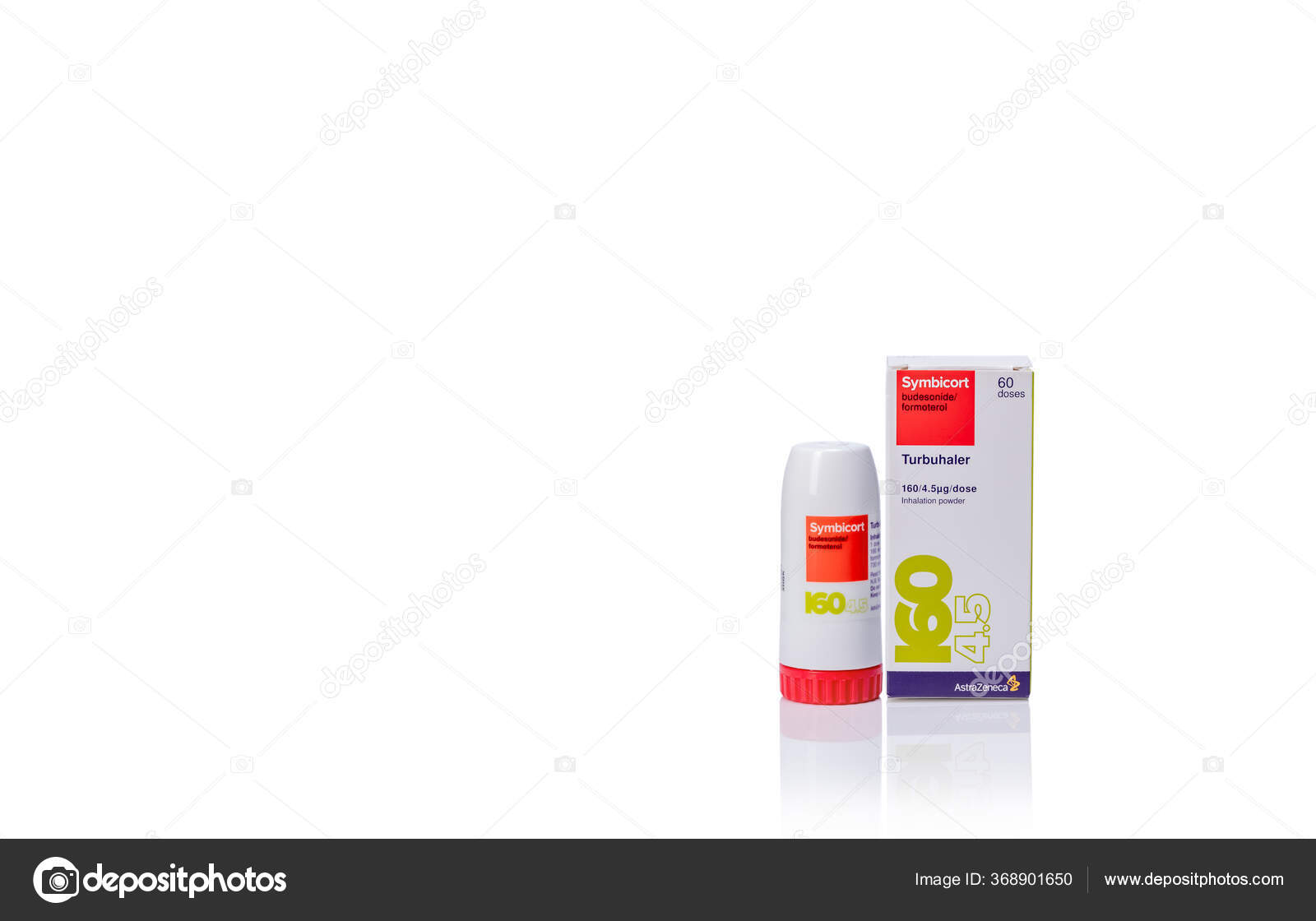 Chonburi Thailand March 2020 Symbicort Turbuhaler Product Astrazeneca ...