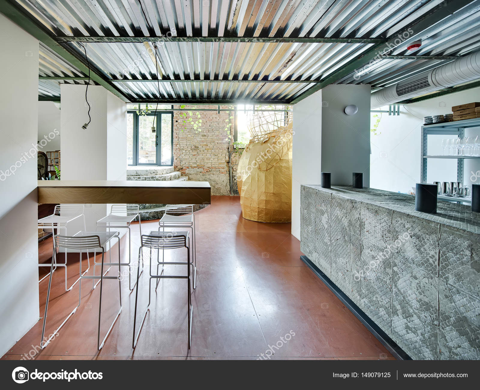 Restaurant Industrial Style Loft