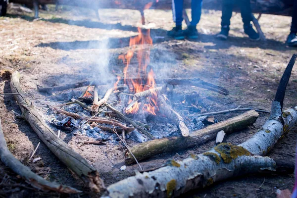 Children making fire Stock Photos, Royalty Free Children making fire ...