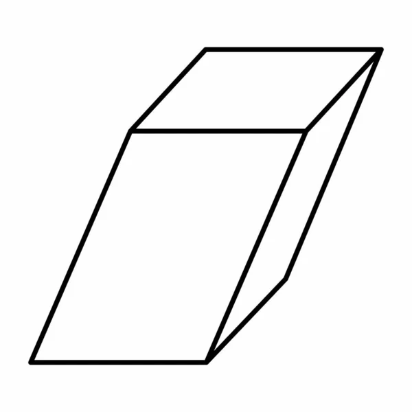 Oblique trapezoidal prism - clearserg