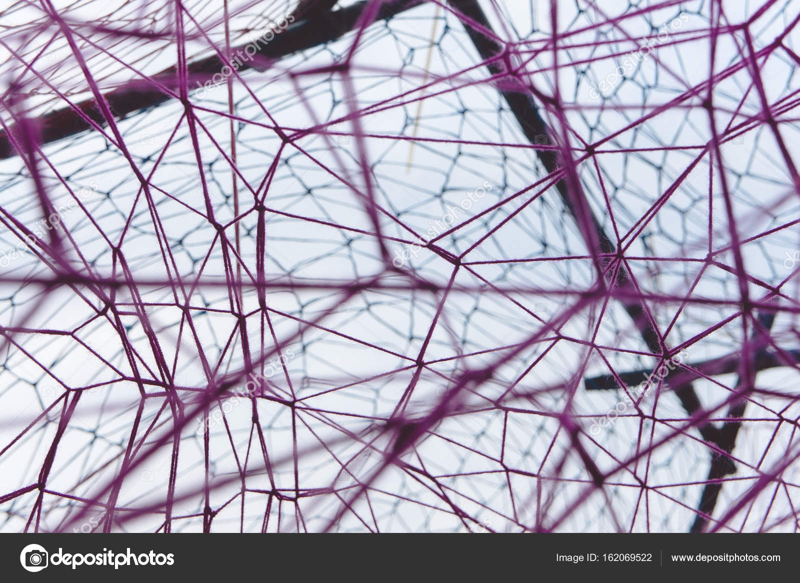 A web of yarn, network concept — Stock Photo © sedova.maria.gmail.com ...