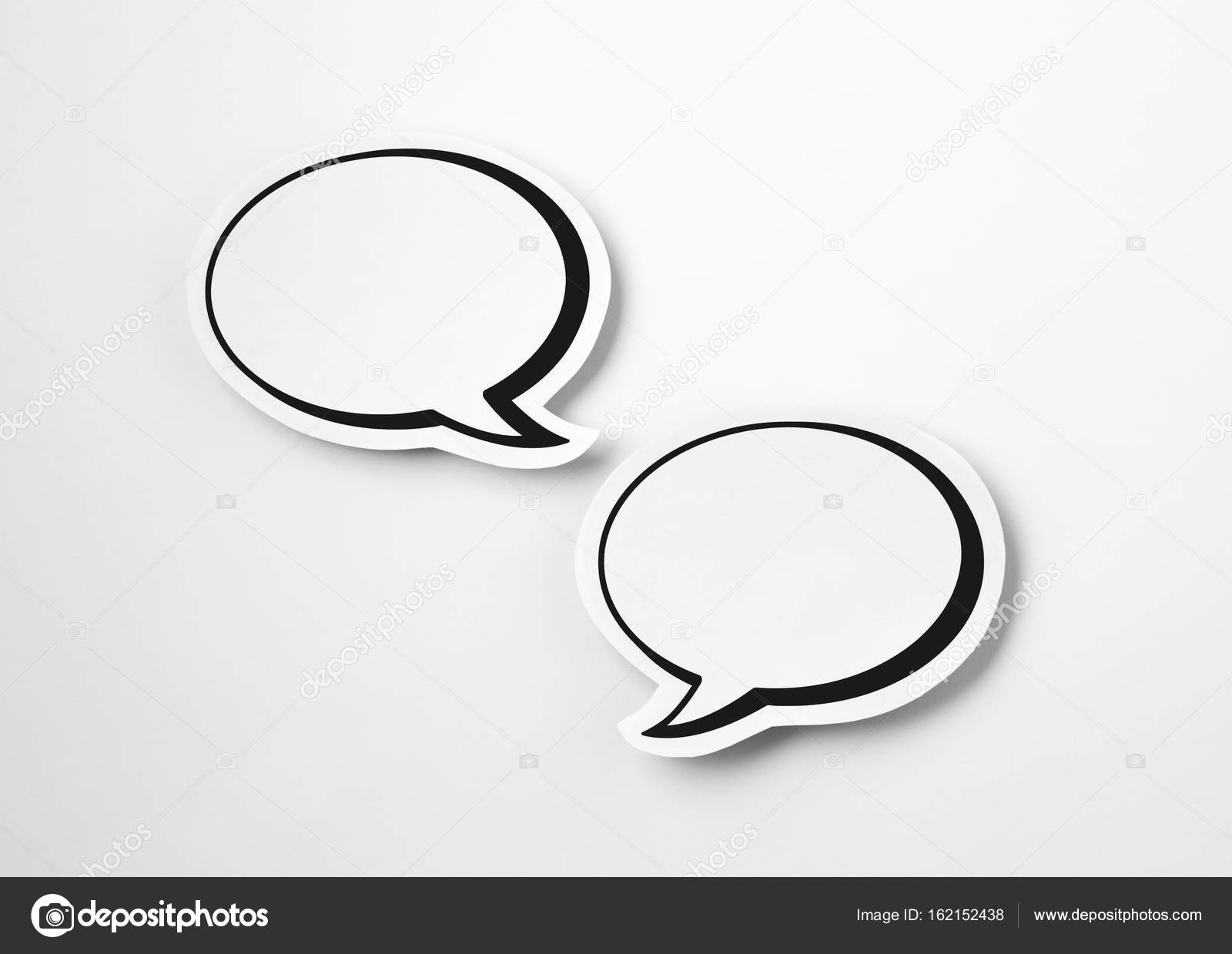 Blank Speech Bubbles