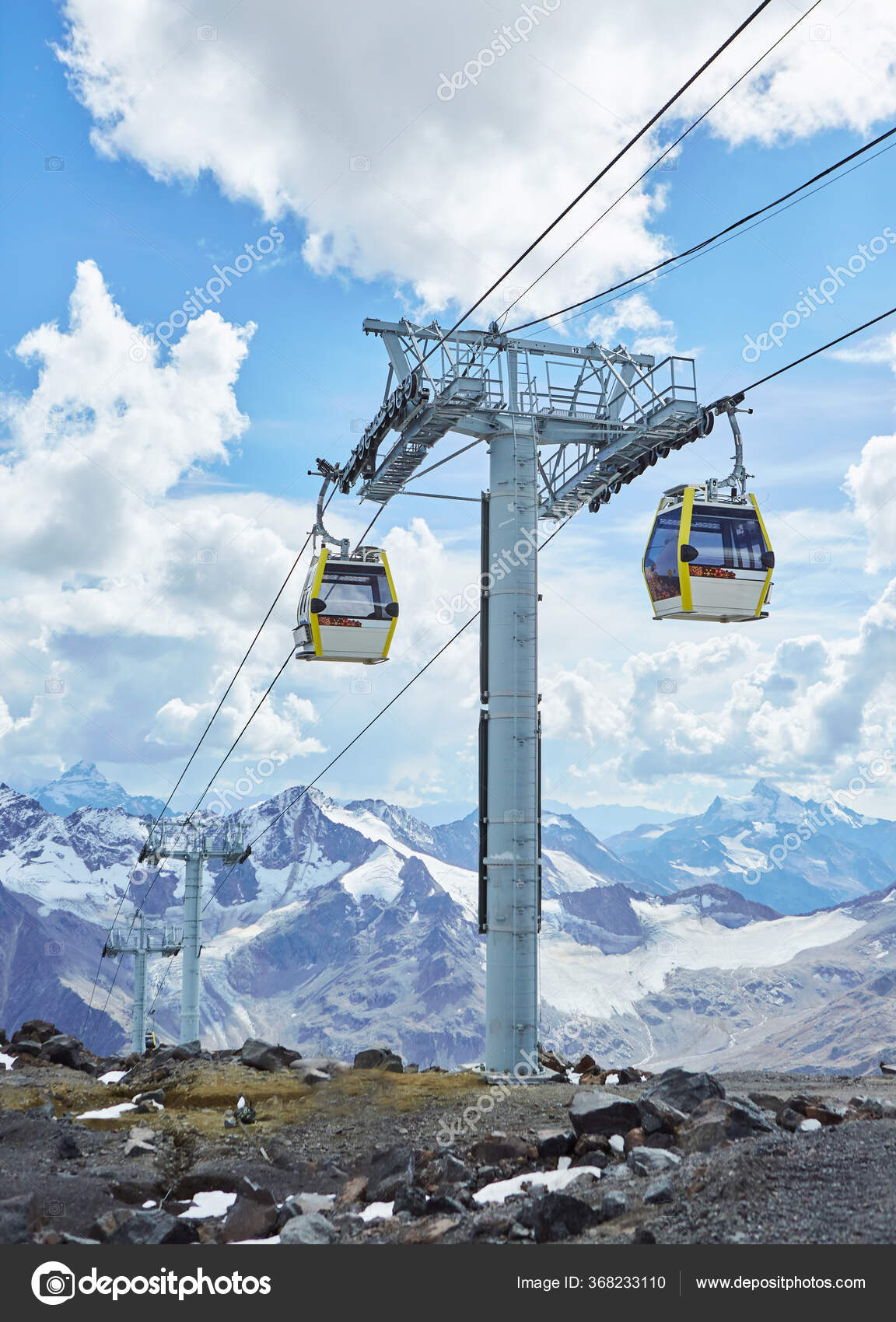 Attraction Cable Car Climbing Mountain Travel Tourism Mountains Forest ...