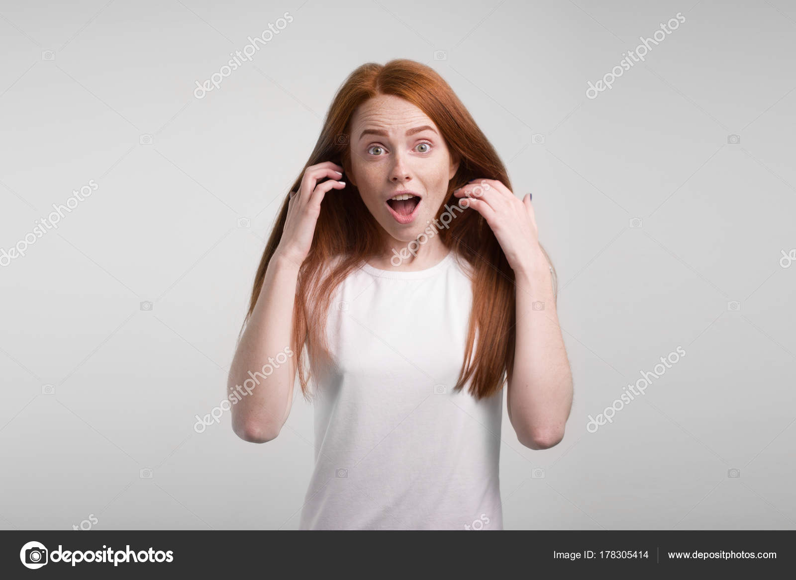 Surprised Human Face