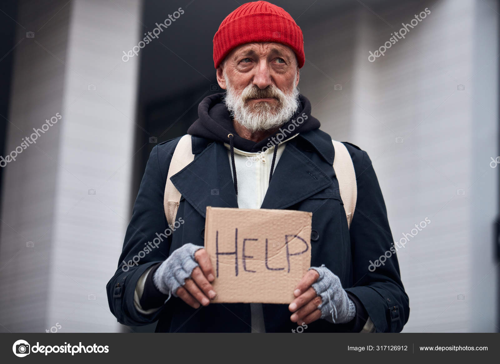 Homeless People With Cardboard Signs