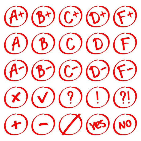 Resultados de grado. Conjunto de vectores dibujados a mano de grados ...