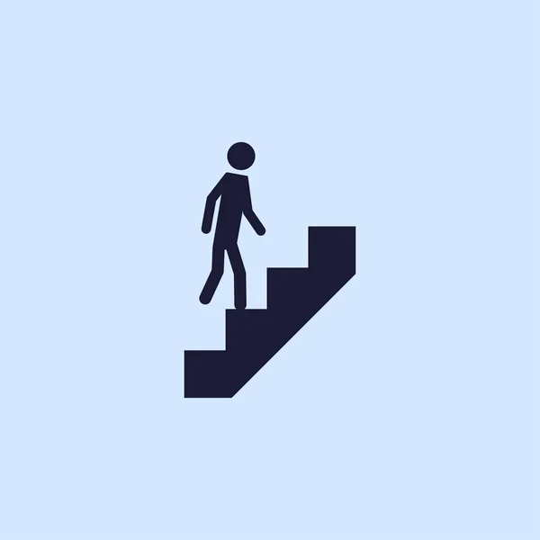 4,880,843 Male steps upstairs icon Vector Images | Depositphotos