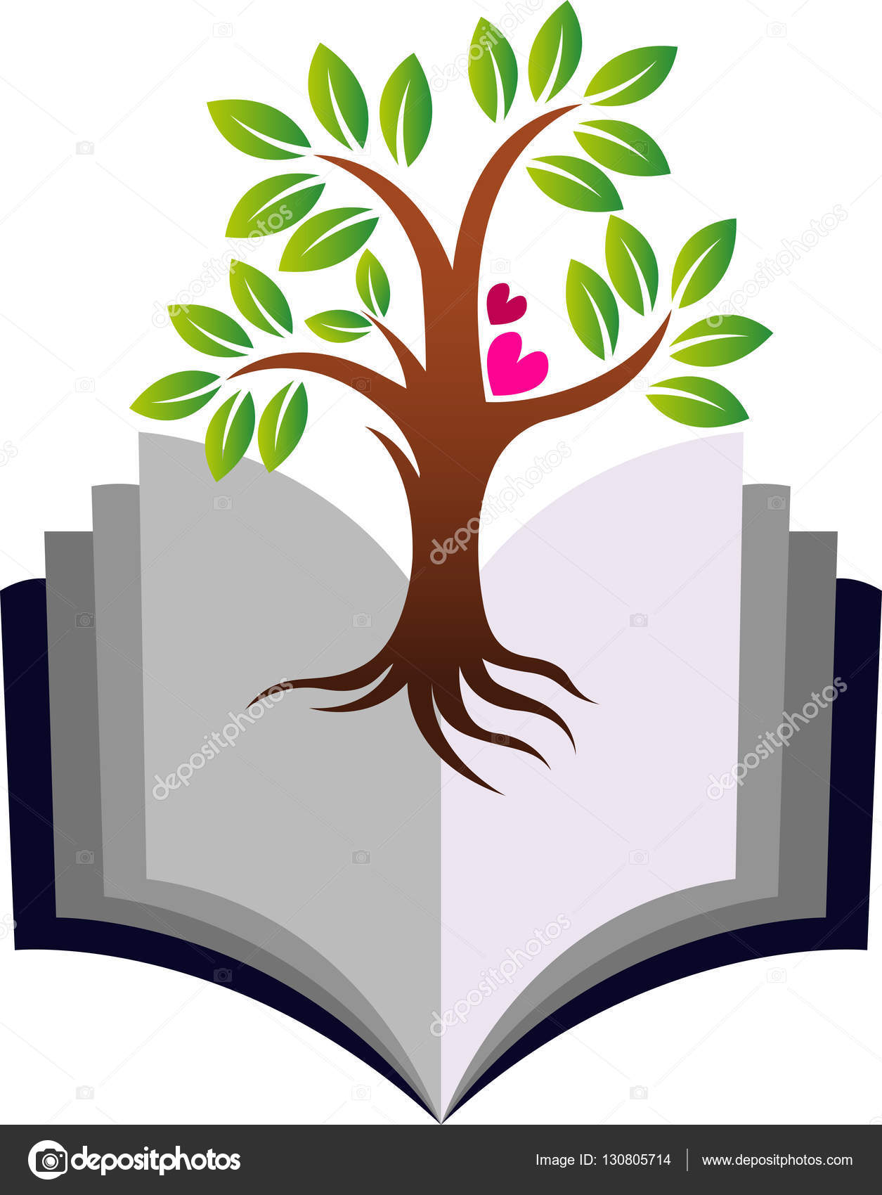 Education growth tree logo Stock Vector Image by ©magagraphics #130805714