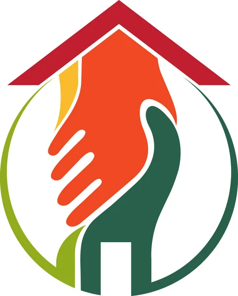 Helping hands logo Stock Vector by ©magagraphics 9692519