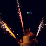 Firework Exploding Night Sky Background Stock Photo by ©YAYImages 260470592