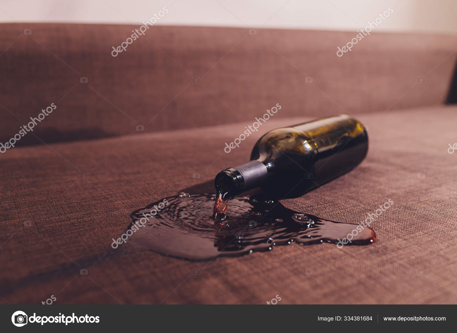 Wine Bottle Spilling