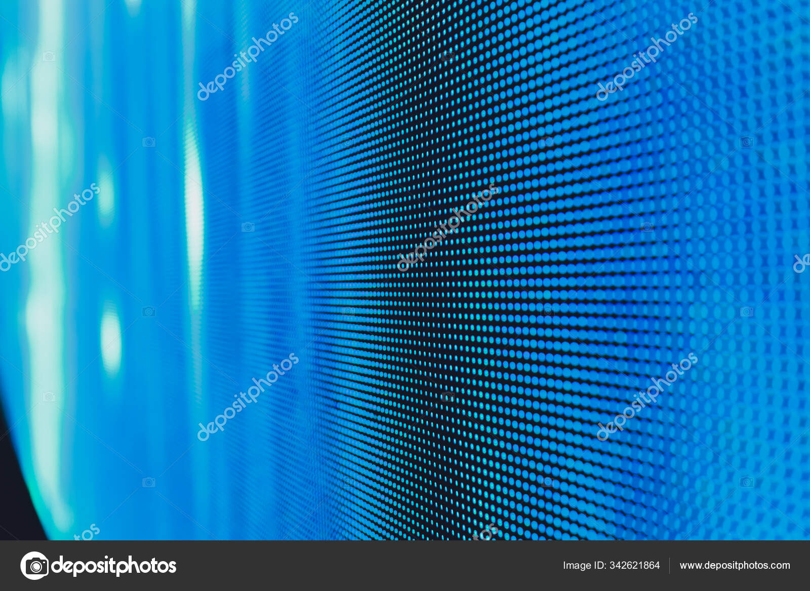 White dotted bright colored LED smd screen - close up background ...