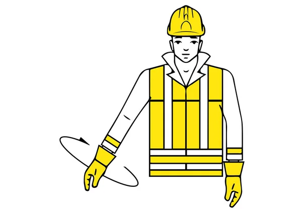 Right Signalman Gesture Stock Vector Image by ©AR_twork #194495216